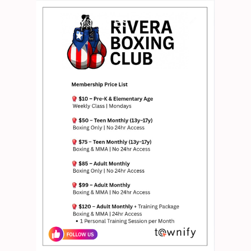 Rivera Boxing Club – Townify.ai
